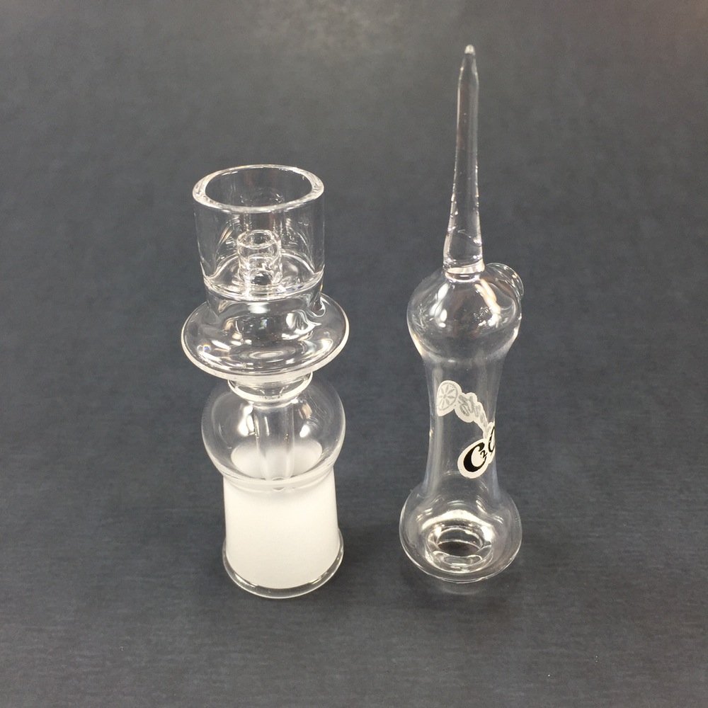 Quartz eNail + Carb Cap Dabber – eBoss™ XL (20MM Coil) | DabFarm.com