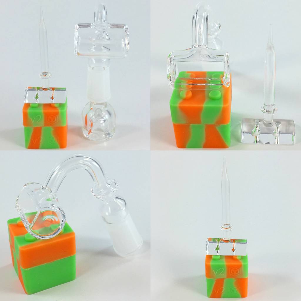 Quartz Trough Banger + Carb Cap Combo Set | DabFarm.com