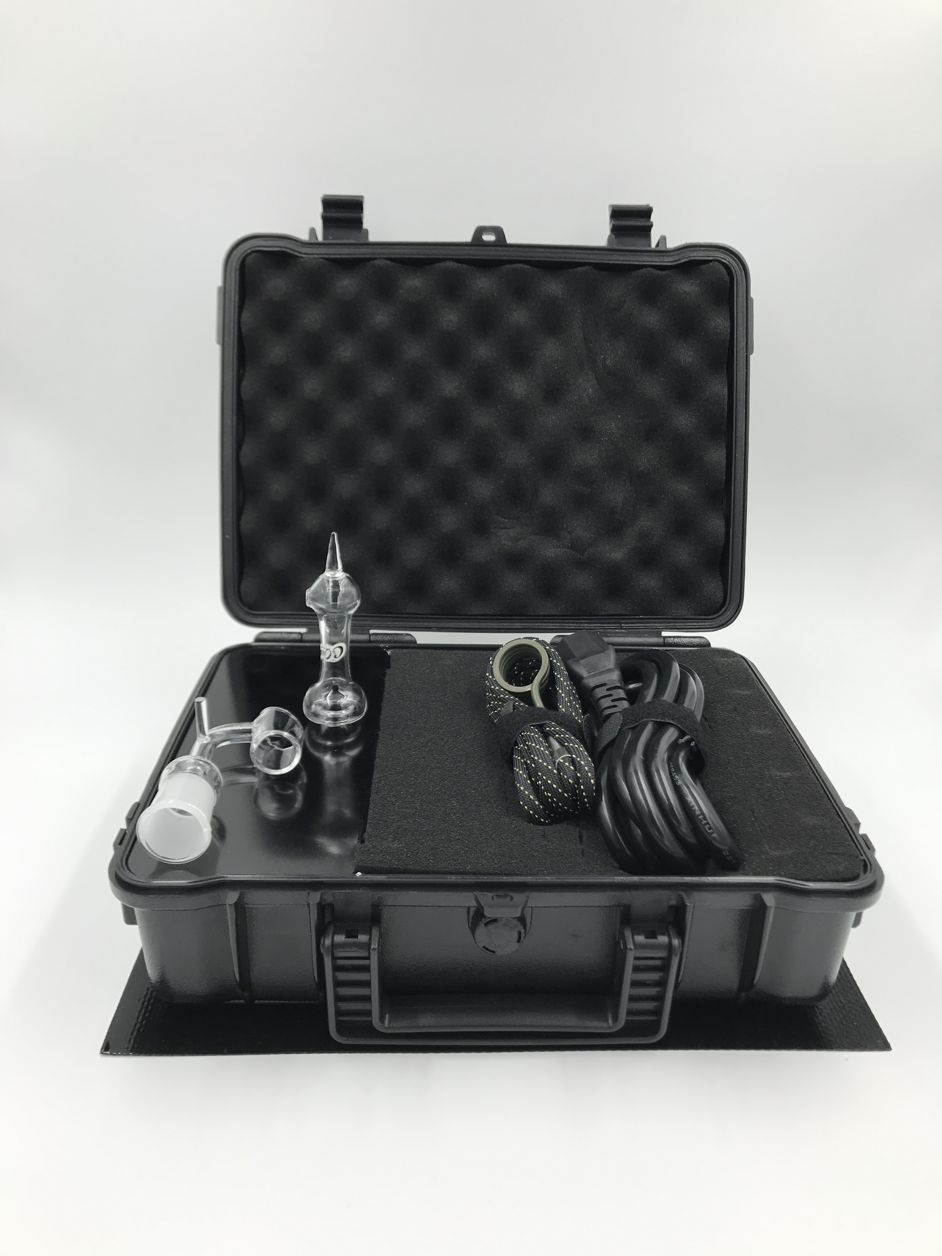 18MM Female PeliBoss eNail Kit: Quartz eNail Banger + Carb Cap Dabber ...