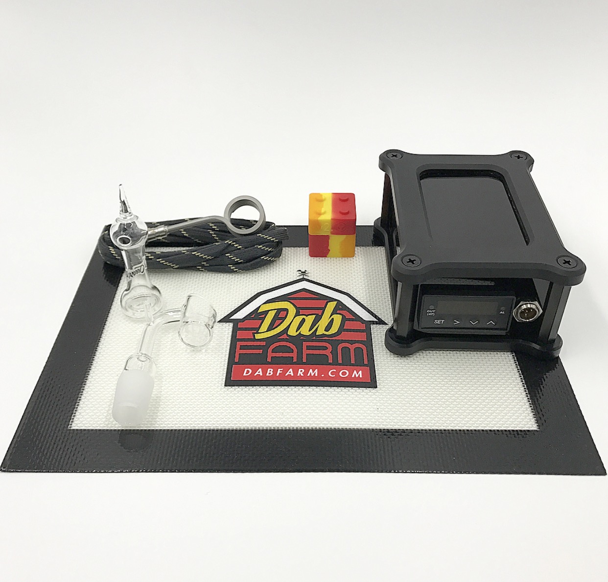 18MM MALE Quartz eNail Banger Kit – V2 eBoss XL | DabFarm.com