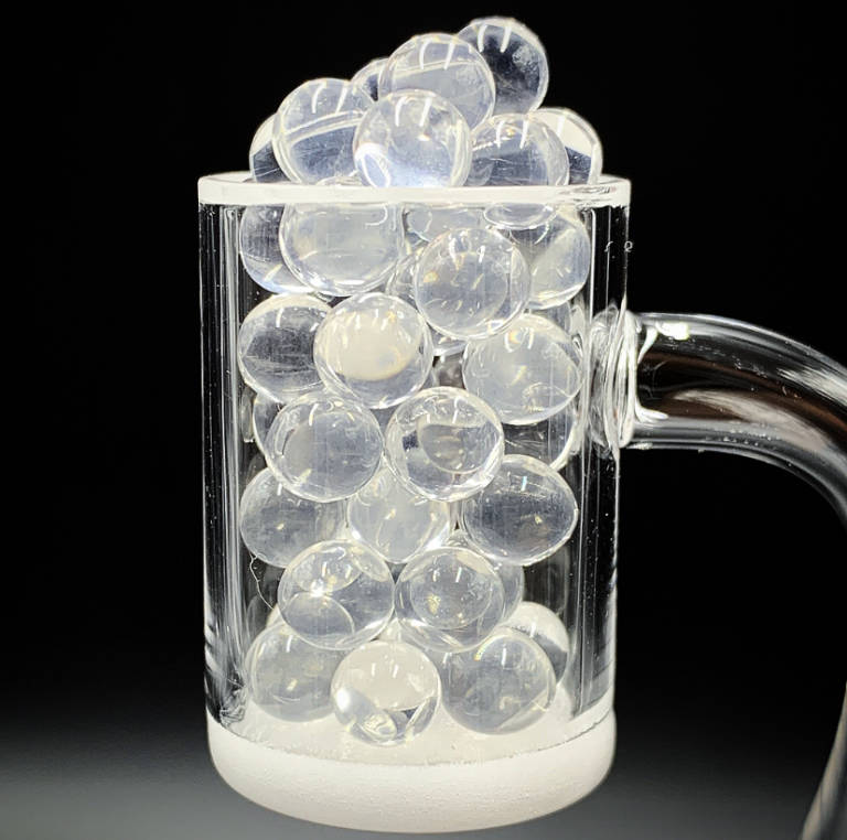 Clear Quartz Dab Pearls For Low Temp Dabbing | DabFarm.com