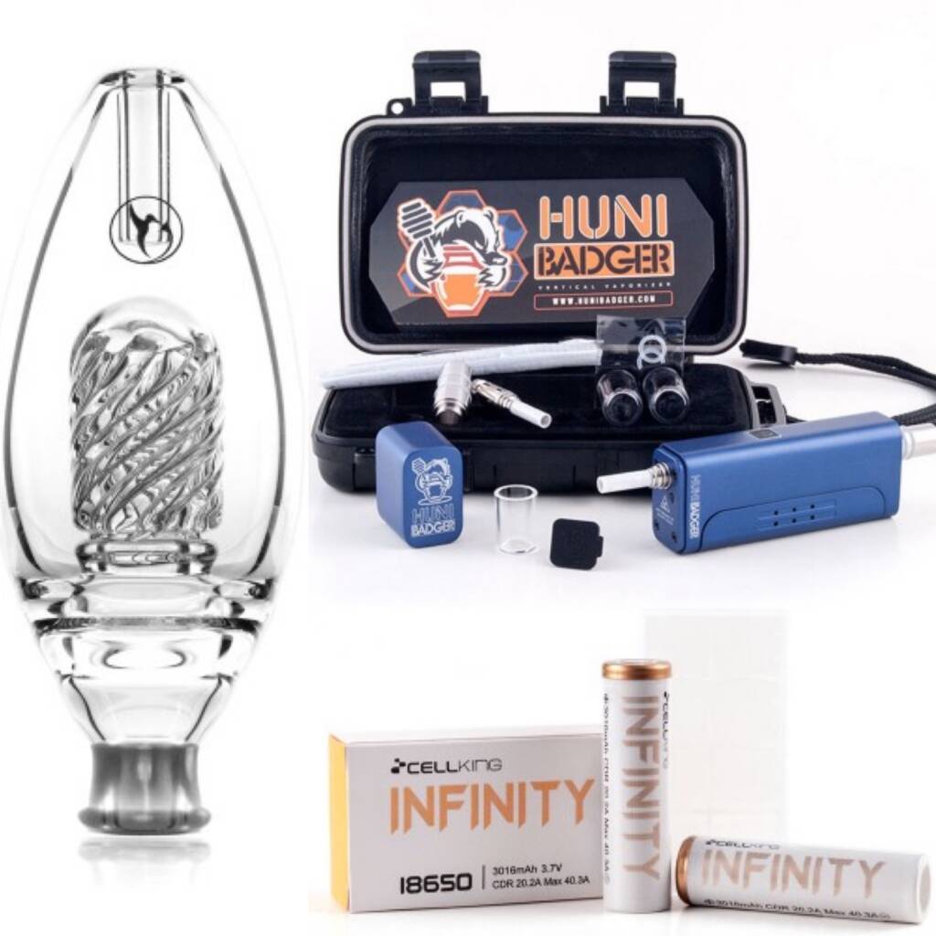 Huni Badger Nectar Collector Delux Bubbler Kit | DabFarm.com