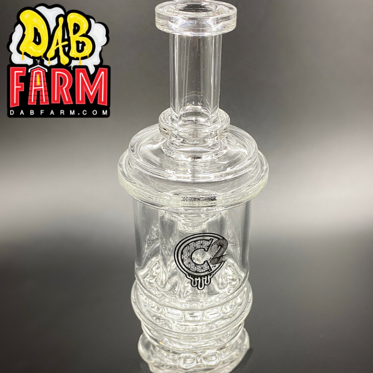 C2 Glass Heady Dabbing Rig | Puffco Peak Enail | DabFarm.com