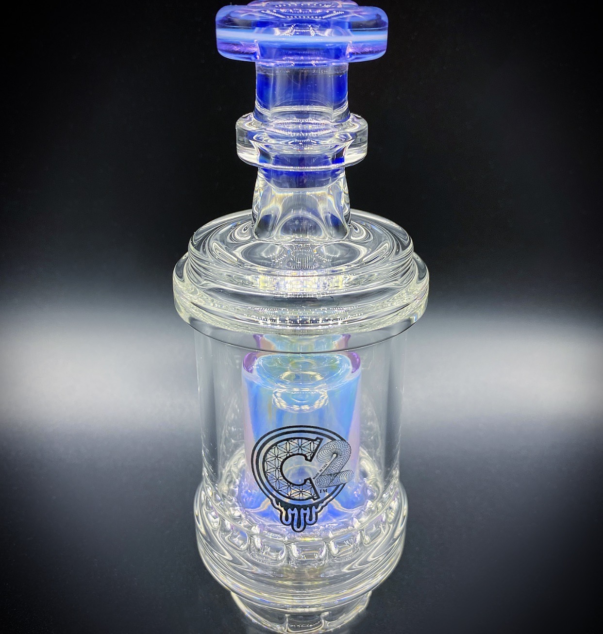 Carta Enail | C2 Glass Single Ratchet Mini Rig | DabFarm.com