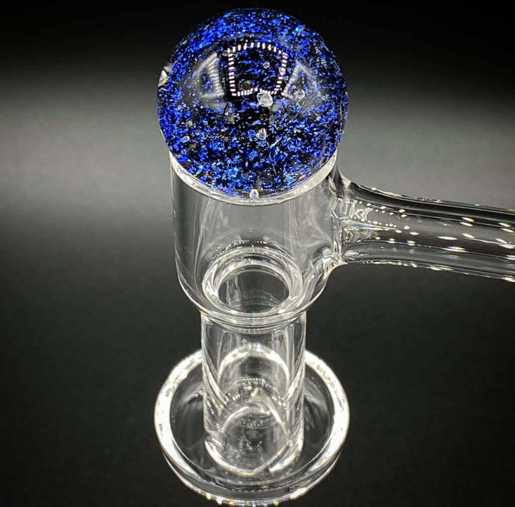 Terp Slurper Quartz Banger Marble Carb Cap | Azure | DabFarm.com