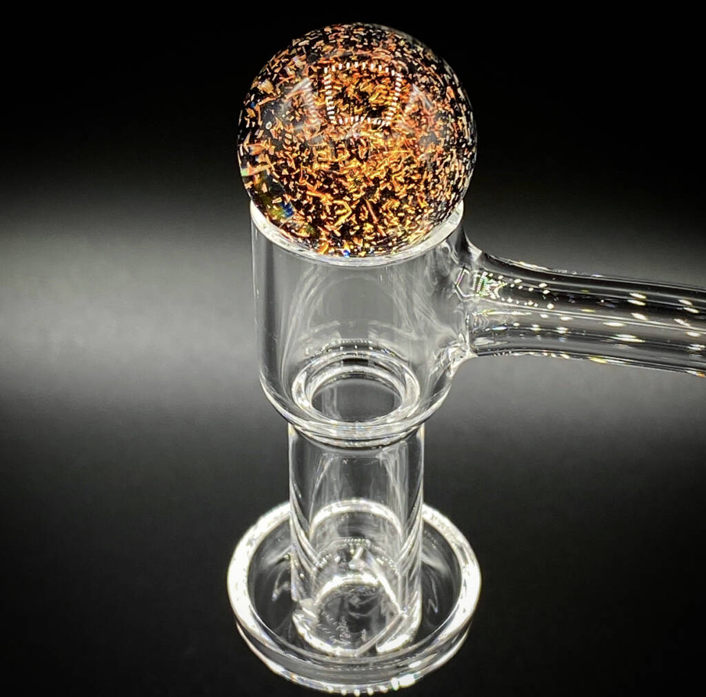 Terp Slurper Quartz Banger Marble Carb Cap | Lava | DabFarm.com