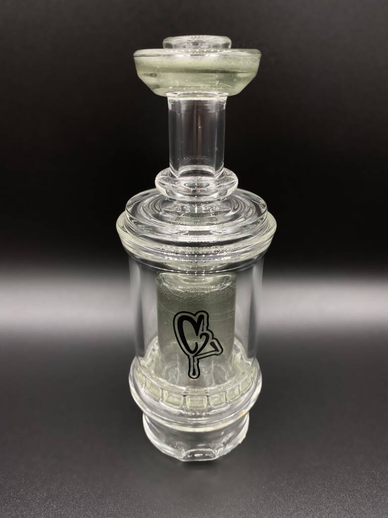 C2 Glass | Puffco Peak Pro Slanted Top Bubbler | DabFarm.com