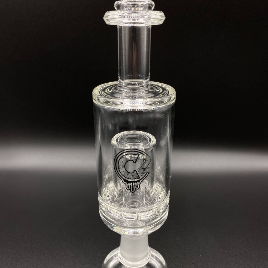 Huni Badger Portable Dab Rig | C2 Glass Attachment | DabFarm.com