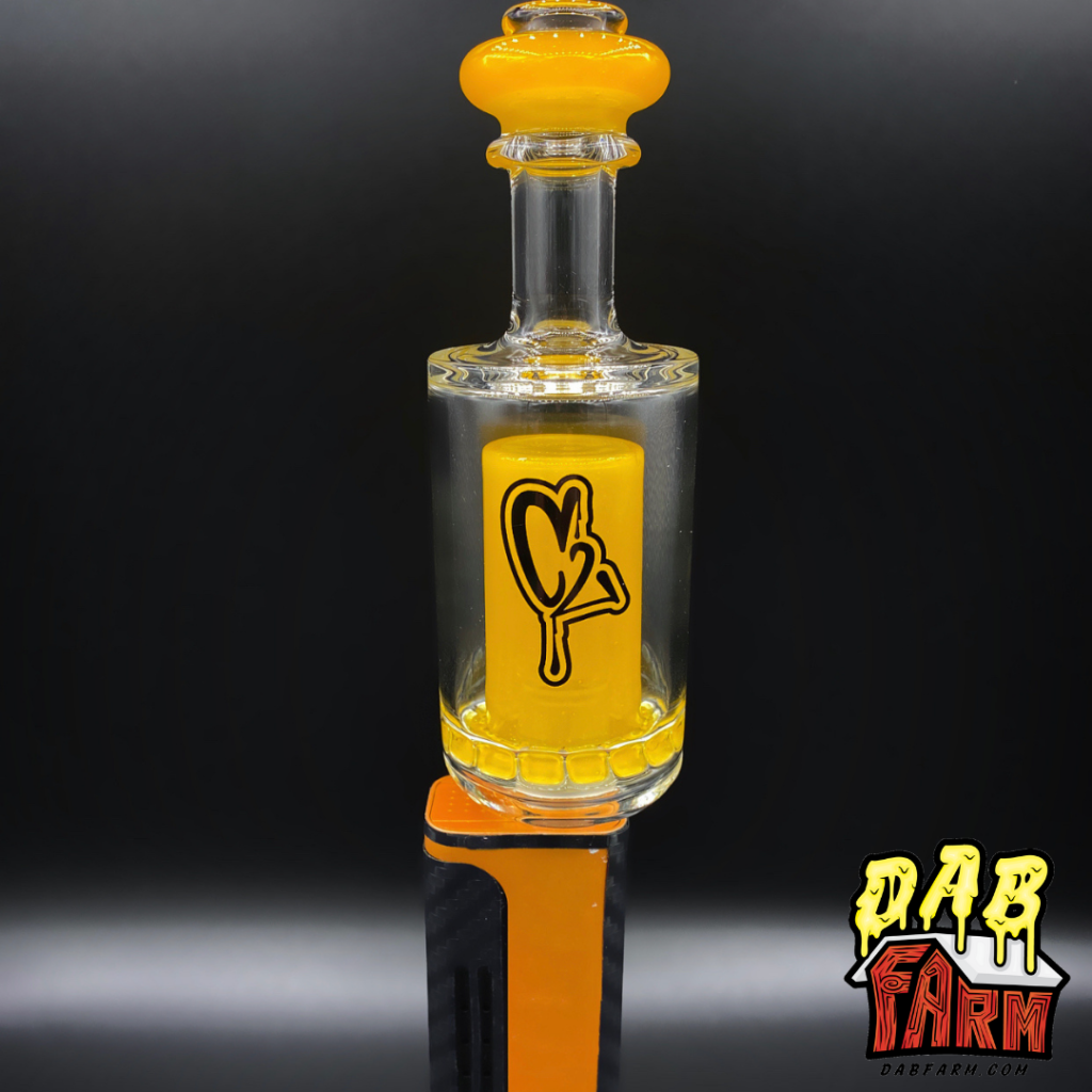 V2 Recessed C2 Glass Mini Dab Rig | Limited Edition Color | Huni Badger ...